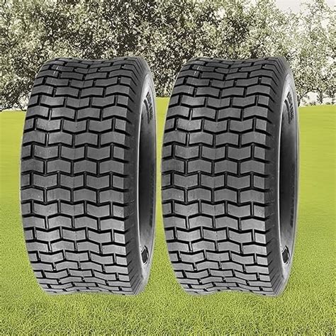 Two 11x400 4 4 Ply Turf Lawn Mower Tires Pair Tractor Mower Turf 11x4
