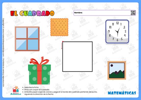 El Cuadrado Matematicas 2 Años Material De Aprendizaje