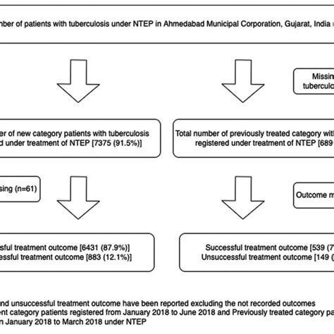 Flowchart Of Patients With Drug Sensitive Tuberculosis Registered Under