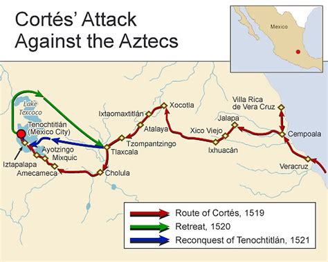 Hernan Cortes Route Hernán Cortés Sutori