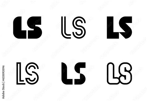 Poster Set Of Letter Ls Logos Wall Art Ukposters