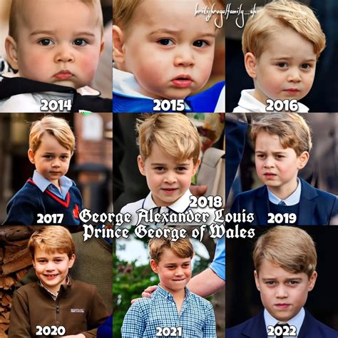 Adelbert Hrh Prince George Of Wales Over The Years💙👑 ⚠️ Edit Made