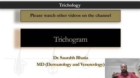 Trichogram Procedure And Principles Youtube