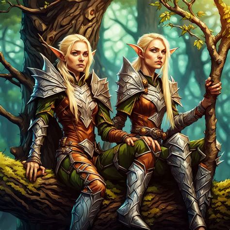 Wood Elves 02 By Zhez4 On Deviantart