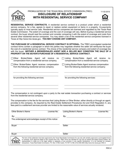 Form Rsc 2 Fill Out Sign Online And Download Fillable Pdf Texas