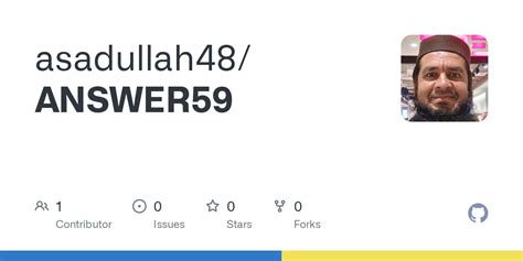 Github Asadullah48answer59