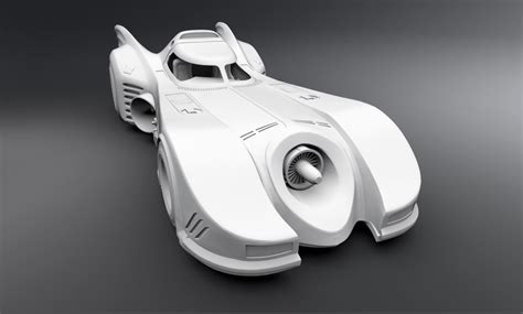 Batmobile Scale Model 3d Model 3d Printable Cgtrader