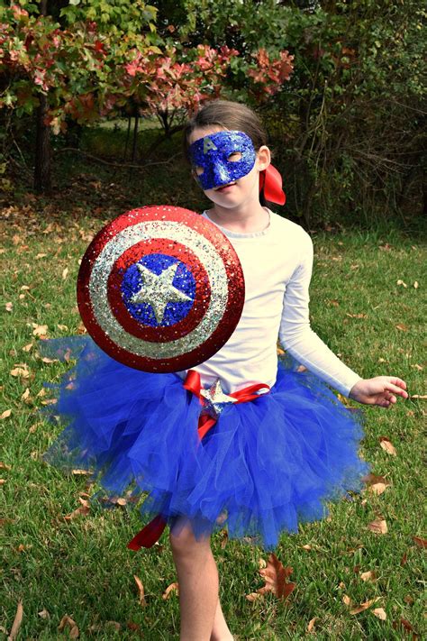Captain America Sparkle Costume As The Bunny Hops® Diy Halloween