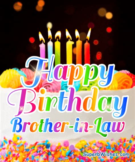 Birthday Wishes For Brother In Law