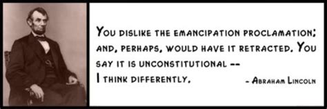 Abraham Lincoln Emancipation Proclamation Quotes