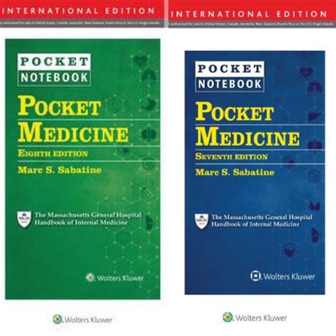 [หนังสือ] Pocket Medicine 8th ตำรา อายุรศาสตร์ แพทยศาสตร์ Internal High Yield Board Review