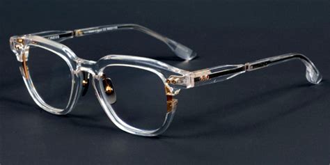 Wide Frame Horn Rimmed Clear Glasses Clear Glasses Trend Continues 2023 ｜framesfashion
