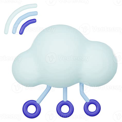 3d Cloud Computing Technology 29887677 Png