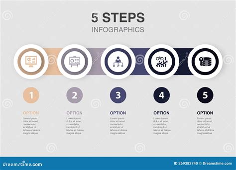 Visualization Business Performance Stock Vector Illustration Of