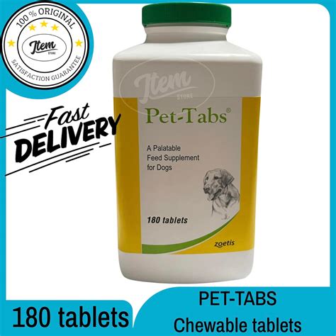 Pet Tabs Supplement For Dogs 180 Tablets Lazada Ph