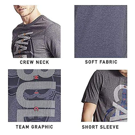 Ultra Game Nba Official Mens Upright Logo Short Sleeve T