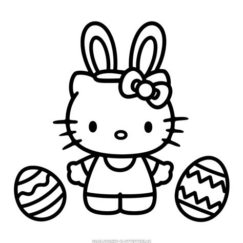 Hello Kitty Omalovánky Omalovánky Pro Děti Zdarma K Vytištění