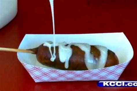 A Deep Fried Stick Of Butter On A Stick At The Iowa State Fair Eater