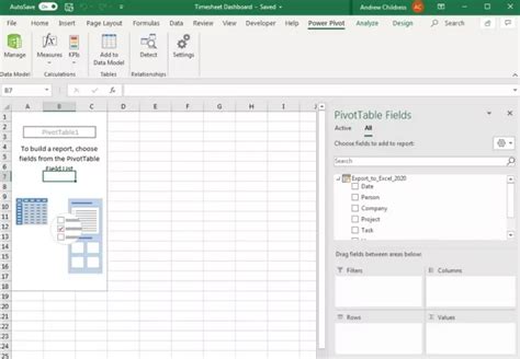 Tutorial Building A Timesheet Automated Report In Excel With Power Query