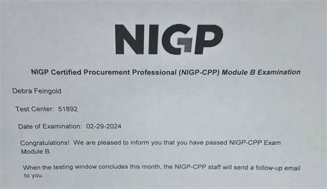 Debbie Feingold Cppo Cppb Nigp Cpp On Linkedin Nigp Nigp 15 Comments