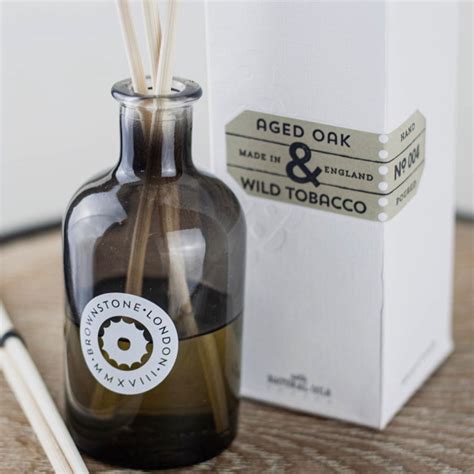 Aged Oak And Wild Tobacco Diffuser By Brownstone Feather And Twigs