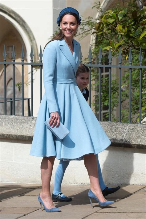Kate Middleton Easter Sunday Service April 17 2022 Star Style