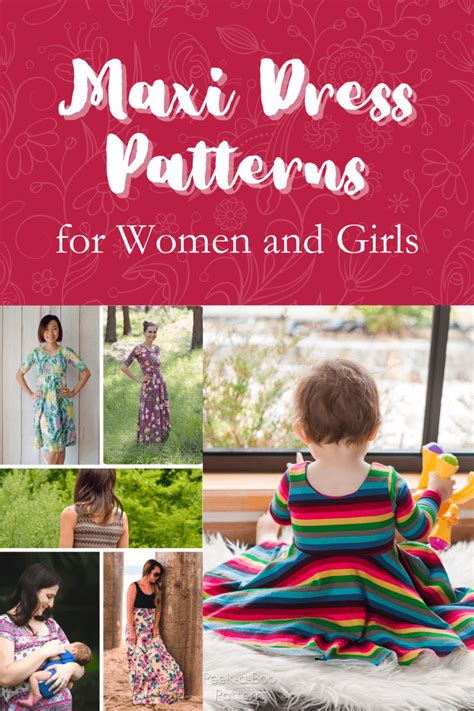 Top Maxi Dress Patterns For Women And Girls