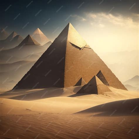 Premium Ai Image Piramid Structer