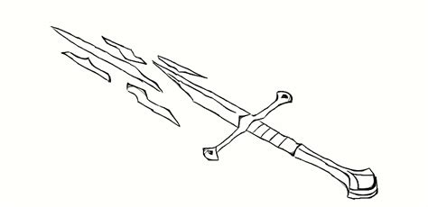 Shards Of Narsil Sketch By Somerandomlotrfan On Deviantart