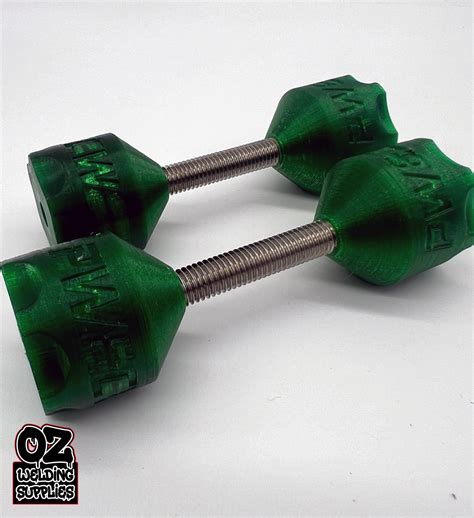Pwcw Pipe Flange Alignment Pins Green 1 Pair Oz Welding Supplies