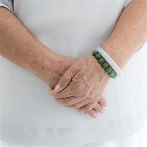 Aging Process Old Senior Woman Hands Stock Image Image Of Concept Hope 70591909