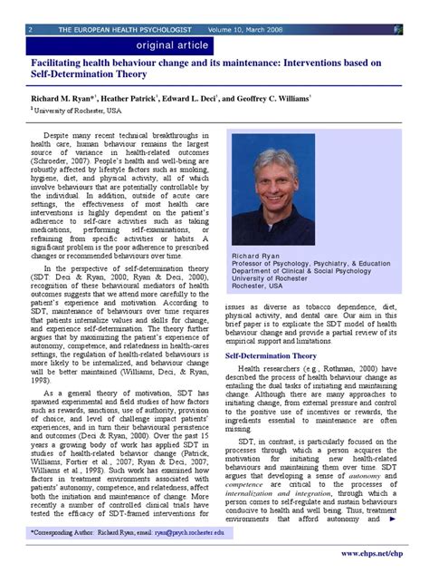 Deci Ryan Pdf Motivation Motivational