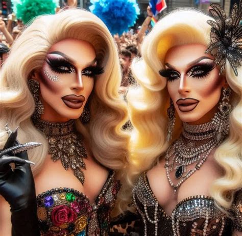 Two Hot Sexy Drag Queen Beauties At Gay Pride By Jdb1992 On Deviantart