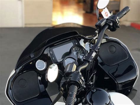 Gauge Housing Relocation Kit Black Fits Road Glide 2015 2023 Kraus