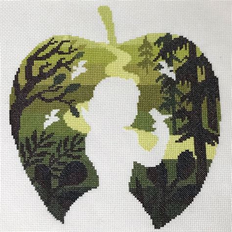 Liz Stitches — Finished Snow White Pattern From Etsy Disney
