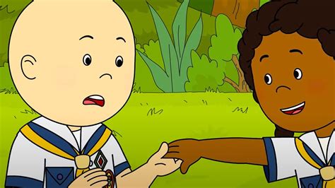 New Friend Caillou Cartoon Youtube