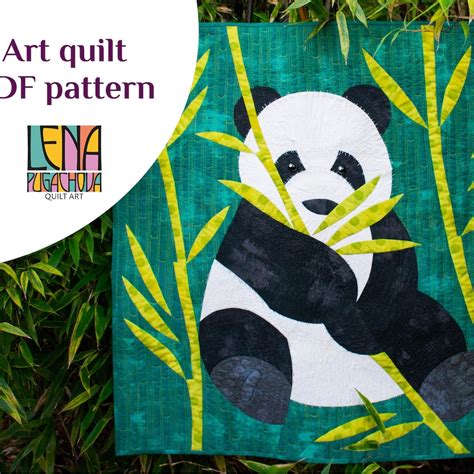 Panda Quilt Patterns Etsy