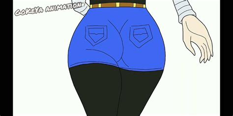 Android 18 Booty By 8337373733 On Deviantart