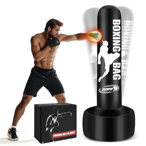 Mamxwaga Saco De Boxeo De Pie Con Soporte Y Bomba Inflable Opiniones