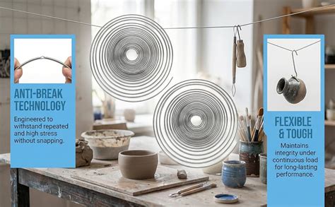 Raneped 17 Gauge High Temp Wire 10ft For Ceramics Pottery 2