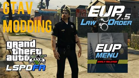 Gta V Gta 5 Lspdfr Tutorial How To Install Eup Law