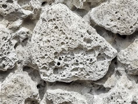 Pumice Stone Texture Background Composition Premium Ai Generated Image