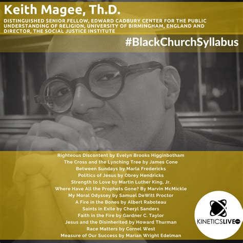 Keith Magee Thd Blackchurchsyllabus Base Black Theology Project