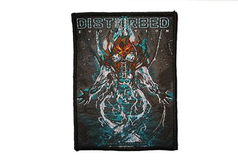 Disturbed Evolution Hooded Woven Patch