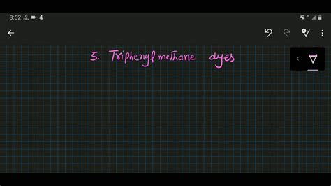 Triphenylmethane Dyes Youtube