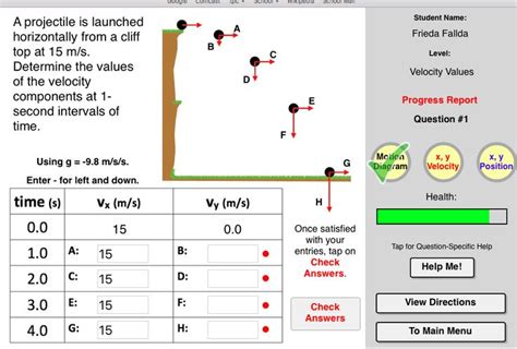 The Trajectory Of A Projectile Is Best Described As