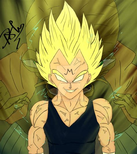 Majin Vegeta By Danyshiny On Deviantart