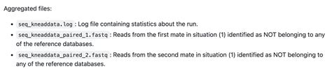 Paired End Run Output Explanation Kneaddata The Biobakery Help Forum