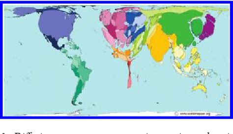 Figure 2 From Diffusion Cartograms For The Display Of Periodic Table