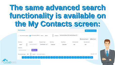 Advanced Search Functionality Commercial And Industrial Crm Cloud